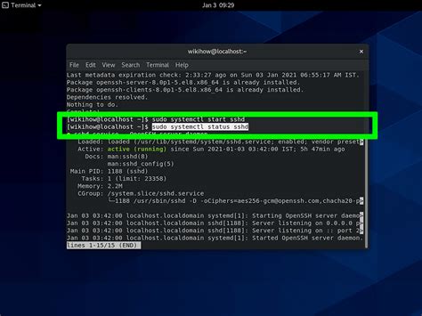 How To Enable SSH In CentOS 7 WikiHow