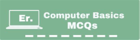 Computer Basic Mcq Sets Examradarcom