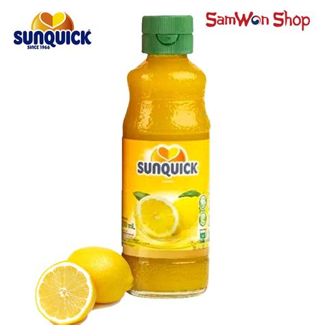 Sunquick Lemon Sirup Sunquick Rasa Lemon Syrup Sunquick 330 Ml Lazada Indonesia