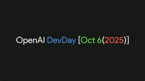 Openai Dev Day 2025 핵심 발표 총정리 Ai 혁신 포인트 Ax 100배의 법칙
