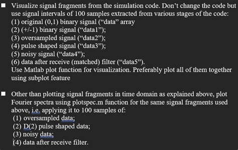 Solved Given Code In Matlab Bpskm Simulation Program