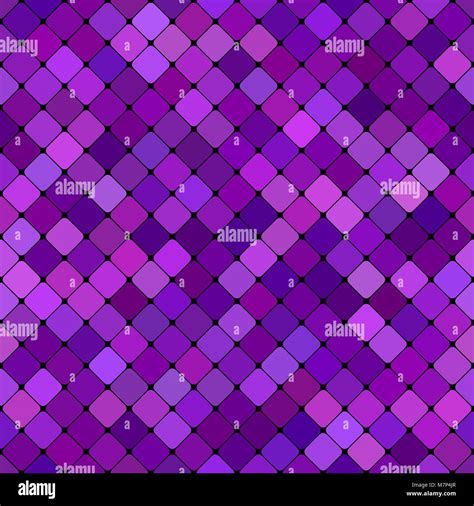 Purple Seamless Diagonal Square Pattern Background Design Vector Graphic Stock Vector Image