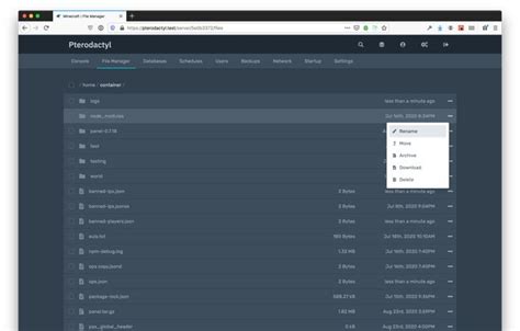 Pterodactyl The Free Game Server Management Panel Designed By Users