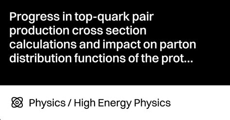 Progress In Top Quark Pair Production Cross Section Calculations And Impact On Parton