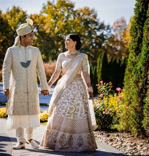 Traditional White Indian Wedding Dress