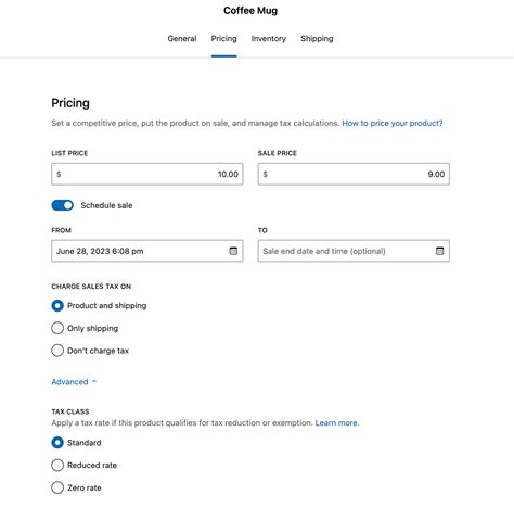 New Product Form Beta Woocommerce