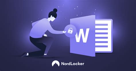 how to encrypt a word document nordlocker
