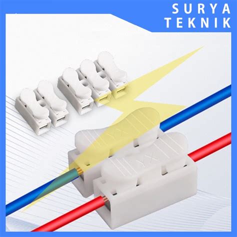 Jual Quick Connect 2 Dan 3 Besar Terminal Sambung Kabel Listrik Klip Sambungan Kabel