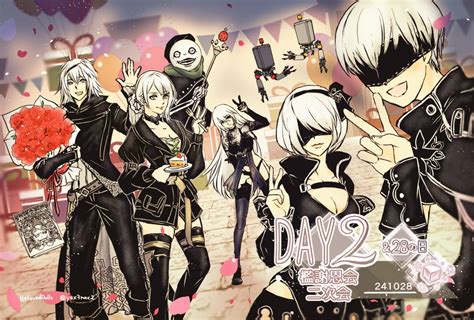 Yux3nax2 2b Nier Automata 9s Nier Automata A2 Nier Automata Emil Nier Grimoire