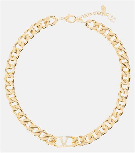 Valentino VLogo chain necklace Valentino