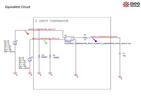 Device Modeling Of 2input Comparator Using Pspice Ppt