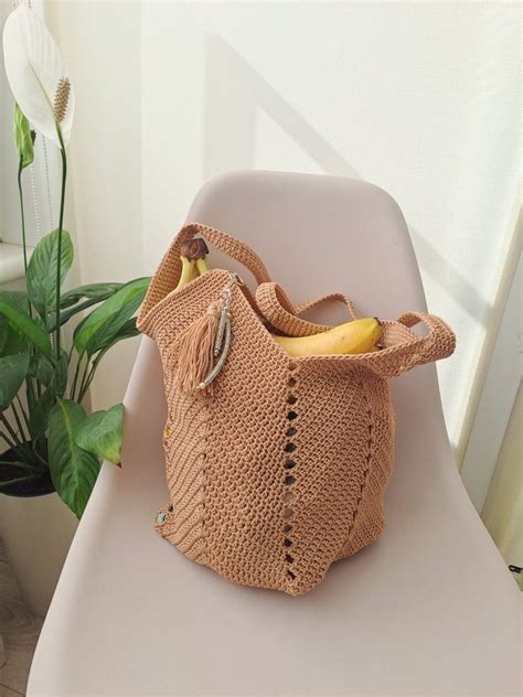 Вязана сумка крючком