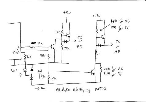 Photodiode Array Schematic