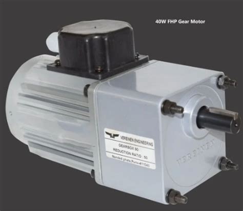 40 Watt 220 Volt Gear Motor At ₹ 5950piece Three Phase Gear Motor In