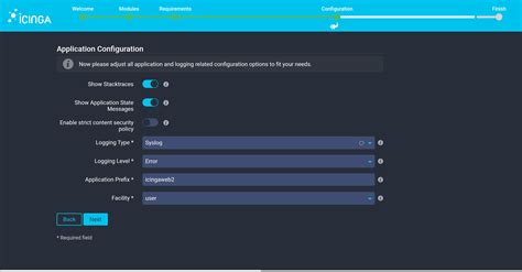 Websetup Get Started With Icinga