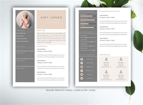 30 Sexy Resume Templates Guaranteed To Get You Hired Inspirationfeed