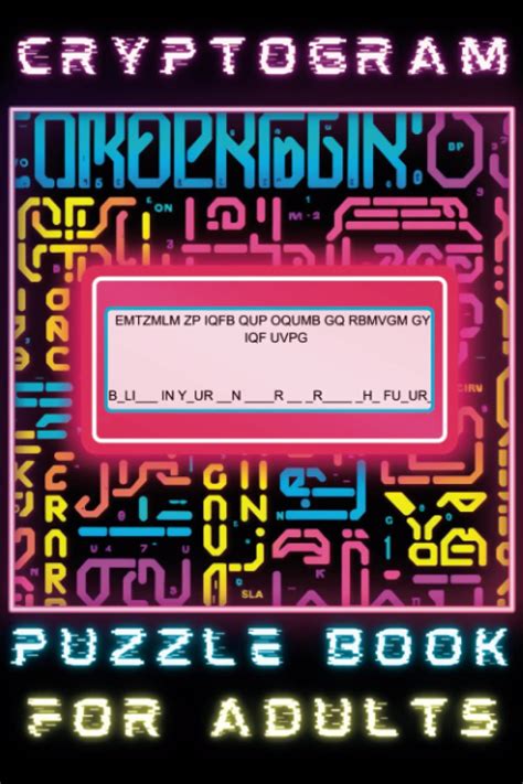Cryptogram Puzzle Book For Adults Boost Your Brainpower And Succeed With Motivational