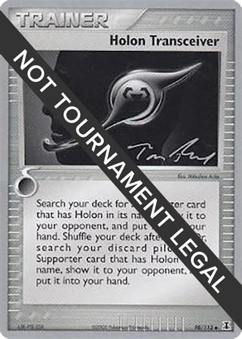 Holon Transceiver 2007 Tom Roos World Championship Decks Pokemon