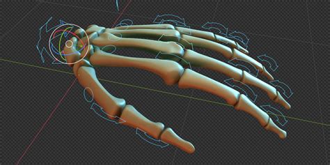 Hand Bones Control Rig 01 By Strick67 On Deviantart