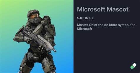 Microsoft Mascot John117 Pump