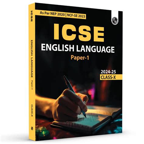 ICSE Class English Language Paper As Per Latest NEP For Exam PW Store