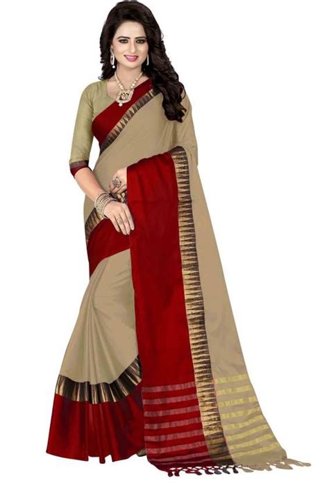 Villagius Woven Coimbatore Cotton Saree Silk Sarees Saree Designs