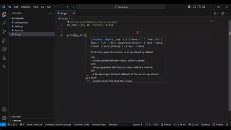 Introduction To List In Python Part 1 Youtube