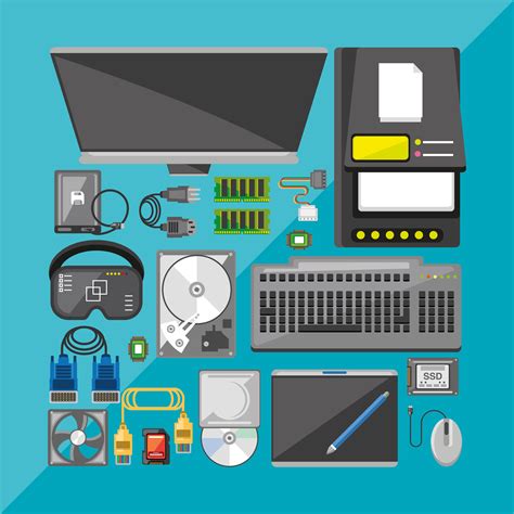 Computer System Unit 4231307 Vector Art At Vecteezy