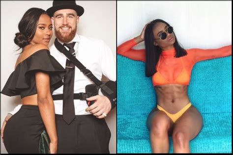 Chiefs Travis Kelce Dating TV Personality Kayla Nicole Pics Vids BlackSportsOnline