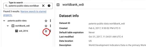 Accessing Public Datasets In Bigquery Not Adding To Left Hand Explorer Pane Stack Overflow