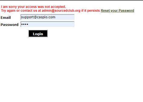 Adding Reset Password Link General Questions Caspio Community Forums