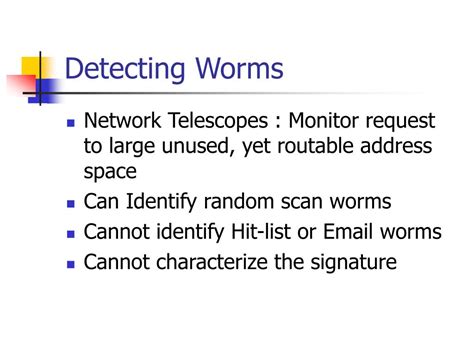 Ppt Automated Worm Fingerprinting Powerpoint Presentation Free Download Id1735751