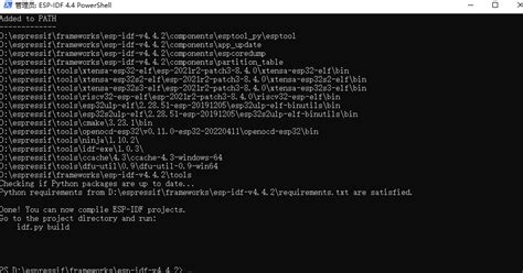 Esp Idf 安装（windows ） 浇筑菜鸟 博客园