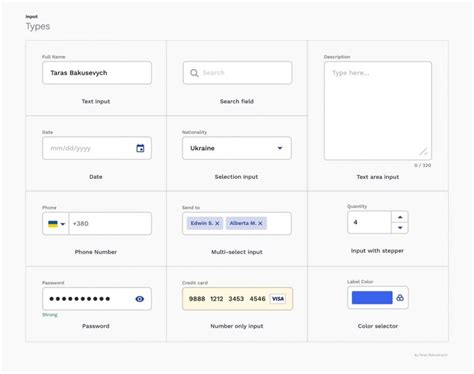 Text Fields Forms Design UI Components Series Prototypr Prototyping