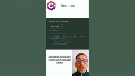 C Evolution Iterators Youtube