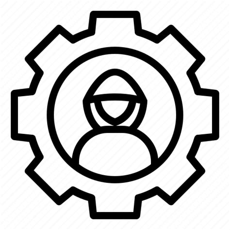 Hacker Setting Hacking Cyber Cyber Crime Icon Download On Iconfinder