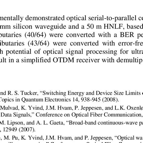 Results For Hnlf A Output Spectrum Of Hnlf B Dwdm Spectrum