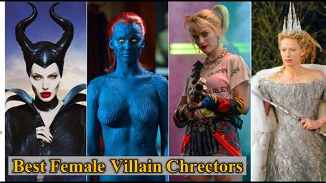29 The Best Female Villains In Hollywood Film Industry Youtube