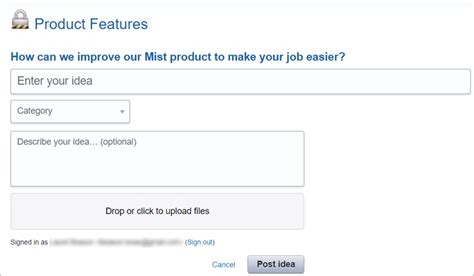 Feature Requests Mist Juniper Networks