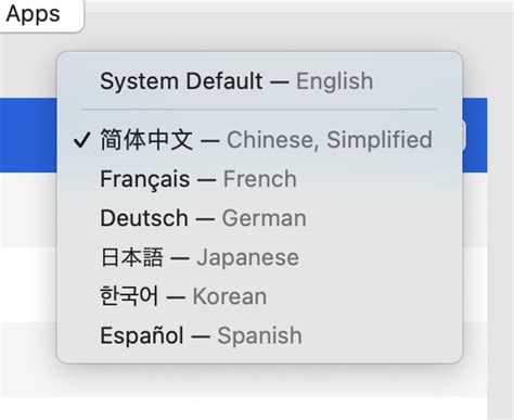 Update Cpapp To Detect Correct Language When Adjusted In System Preferences · Issue 2948