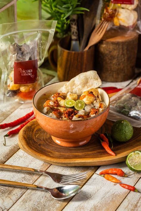 Menu Restoran Sederhana Inspirasi Desain Menarik Seblak Photography Penataan Makanan Desain