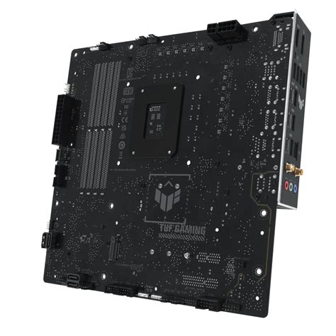 asus s latest tuf gaming b760m btf motherboard hides all connectors on the backside