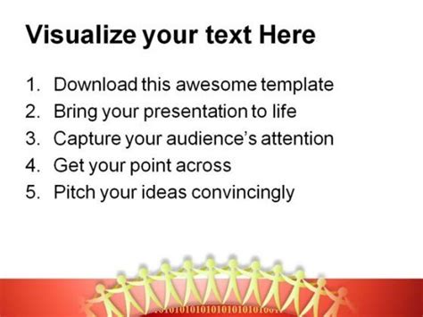 Binary Team With Code Communication Powerpoint Templates And Powerpoint Backgrounds 0511