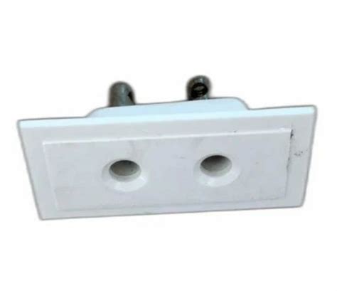 White 2 Pin Modular Socket 240 V At Rs 9 Piece In New Delhi Id 2849326258648