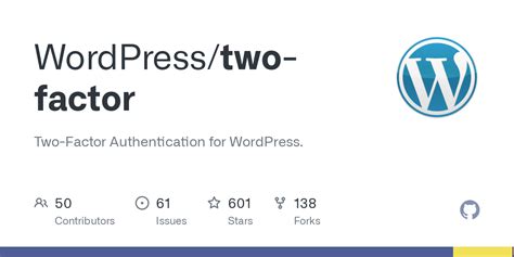 History For Two Factor Setup Workflow · Wordpress Two Factor Wiki · Github