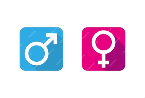 Premium Vector Male And Female Symbol For Your Web Site Design Logo