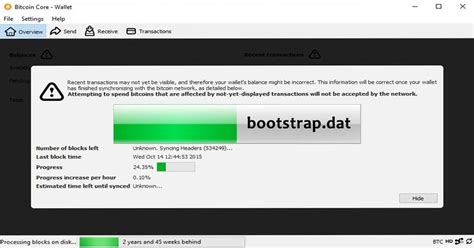 How To Create Bootstrap File To Speed Up Wallet Initial Synchronization
