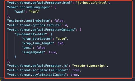 Vs Code 设置vue文件格式化settingjson配置 半白半黑 博客园