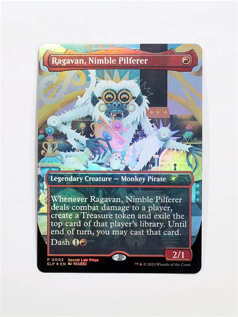 Ragavan Nimble Pilferer 002 Foil From Secret Lair Showdown Slp Mtg Proxy Magic Cardplus
