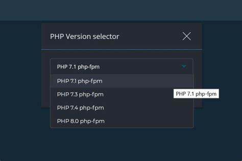 PHP Version Select With Directadmin